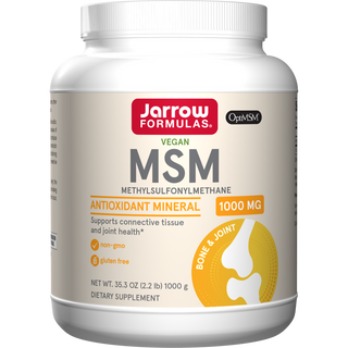 MSM, 35.3 oz (2.2 lb) 1000 g Powder | Jarrow Formulas